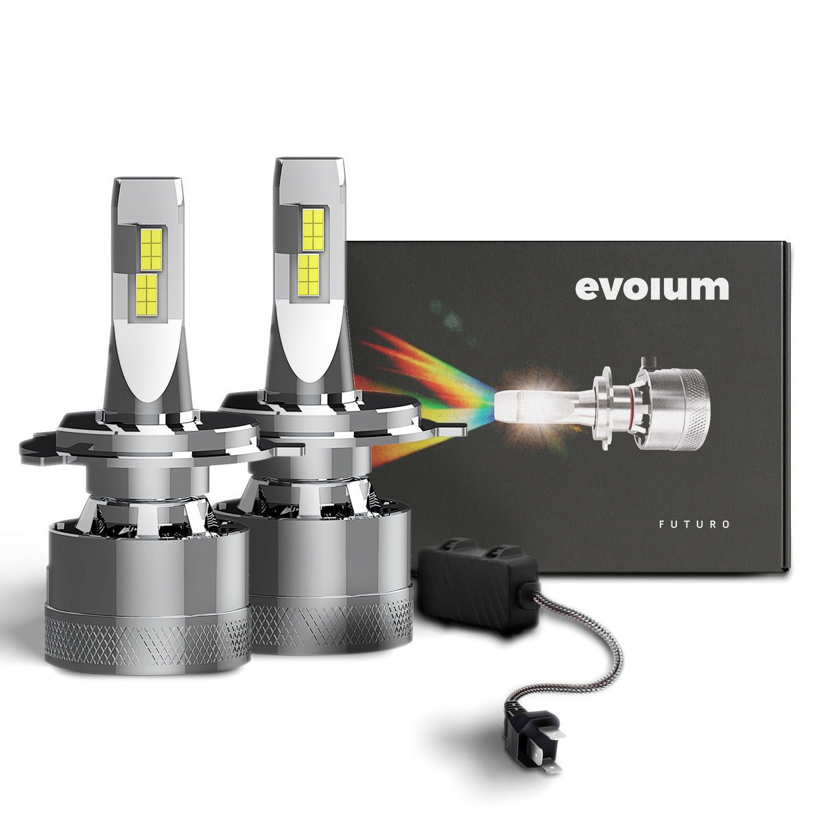Focos Led Faros Kit Automotriz Futuro H4 H13 9007 9004 – Evolum.shop