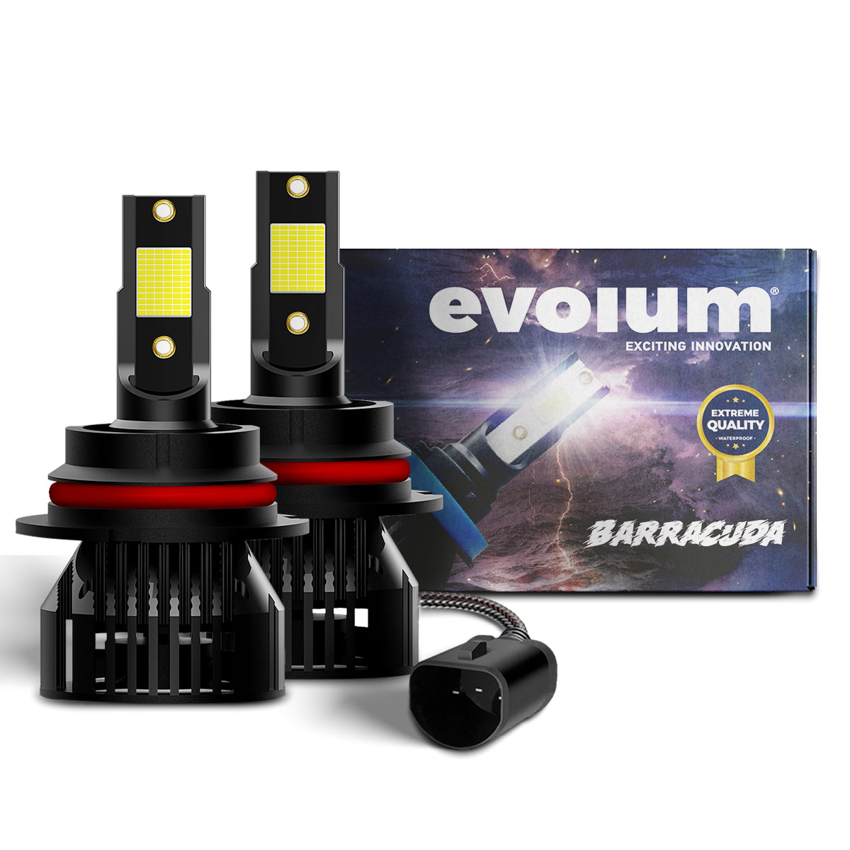 Focos Led Faros Kit Automotriz Barracuda H4 H13 9007 9004 – Evolum.shop